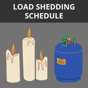 Load Shedding Table View (Full Schedule)